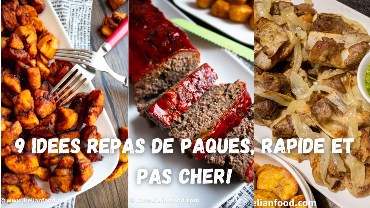 9 Idées de Repas de paques FACILE , RAPIDE et pas cher! | Kelianfood
