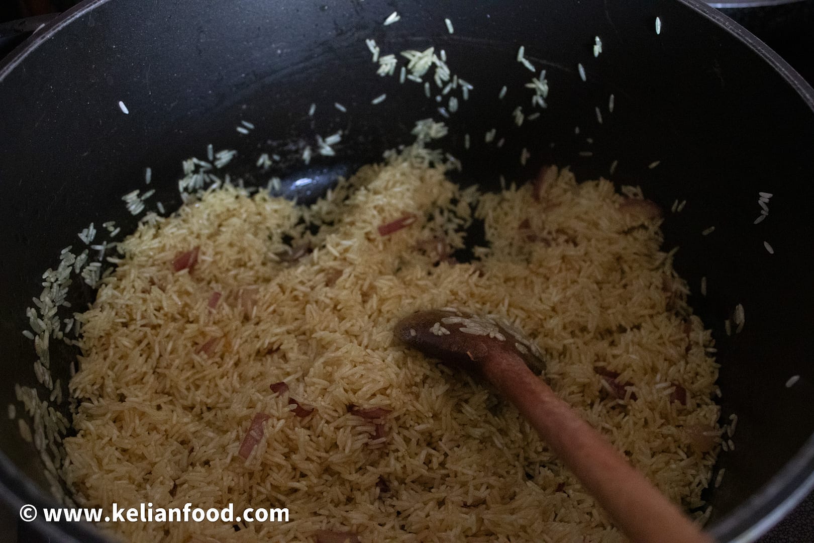 Recette facile avec du riz : Riz frit à la noix de coco! | Kelianfood