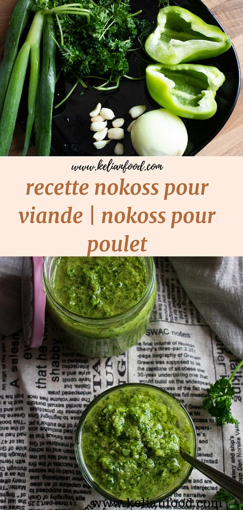 Nokoss | Assaisonnement vert |marinade africaine | Kelianfood