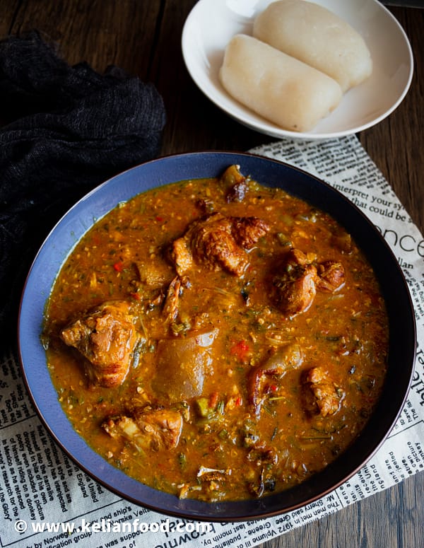 Ndolé avec viande et crevettes! La meilleure recette | Kelianfood