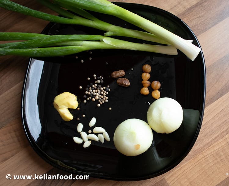 Sauce verte express | condiments verts pour poisson braisé! | Kelianfood