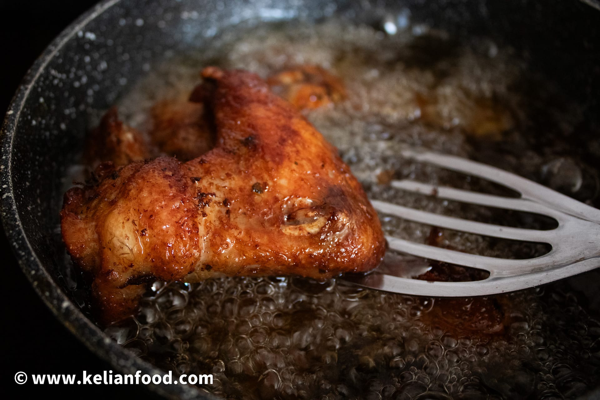 Poulet frit croustillant : recette facile et rapide! | Kelianfood